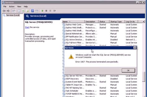 Could Not Start The Service On Local Computer Online Networks Solution