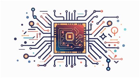 Sleek Modern Design Transistors Icon On White Background Stock Vector