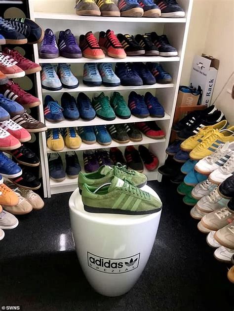 Adidas Addicted Shoe Lover Cant Kick His Trainer Buying Habit Despite
