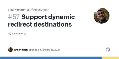 Support Dynamic Redirect Destinations · Issue 57 · Gladly Teamnext