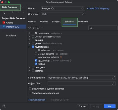 Show All Databases Or Schemas DataGrip Documentation