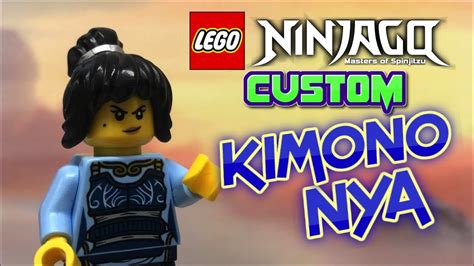 LEGO NINJAGO Custom KIMONO NYA Minifigure From Season 10 Episode 95