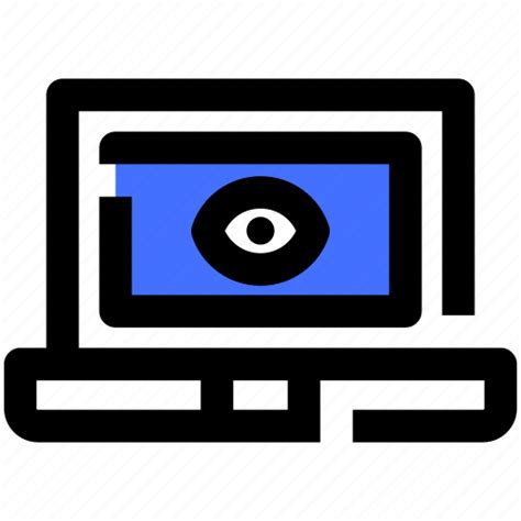 Computer Data Information Internet Security Spy Technology Icon