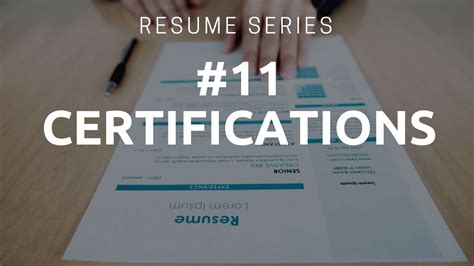 How To Include Certifications On Your Resume MakeMyResume Guide