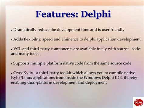ppt delphi application migration powerpoint presentation free