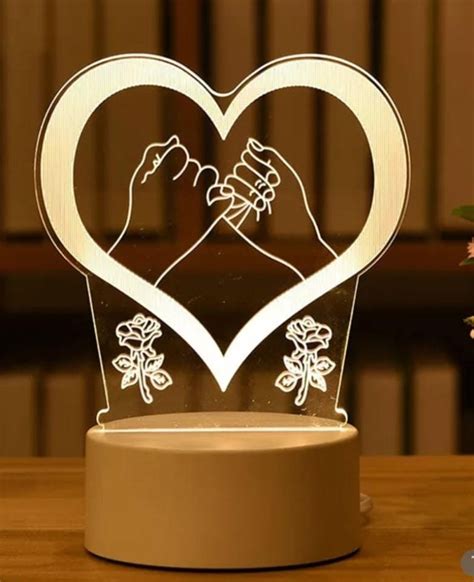 Personalized Night Light Lamp For Home Decoration Design Your Own Online Gift Shopping In