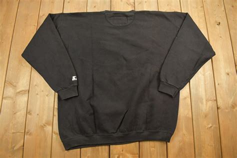 Vintage 1990s Starter Blank Crewneck Sweatshirt 90s Crewneck