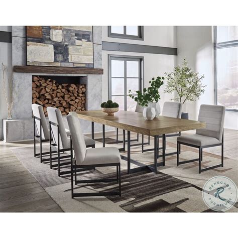 Tomtyn Light Brown Rectangular Extendable Dining Room Set From Ashley