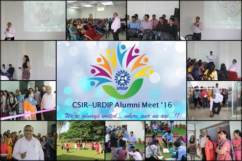 The First Ever Csir Urdip Alumni Meet Was Held On 13 August 2016 Aluminas Shared Their