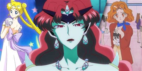 Queen Serenity And Sailor Moon Beryl