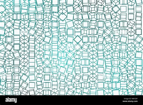 Background Abstract Square Rectangle Pattern For Design 3d Perspective View Style Of Mosaic