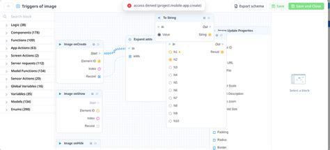 Data Not Storing In Database And Business Process Editing Error In Mobile