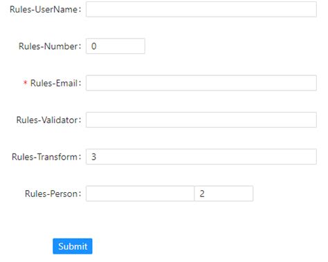 Html Align Form Items In A Form With Nested FormItems Stack Overflow