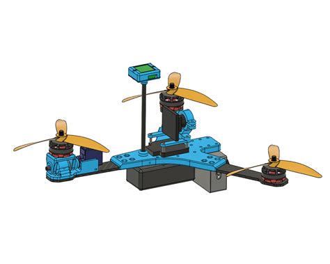 Ardupilot Tricopter Frame Autonomous Fpv Test Platform By Basement