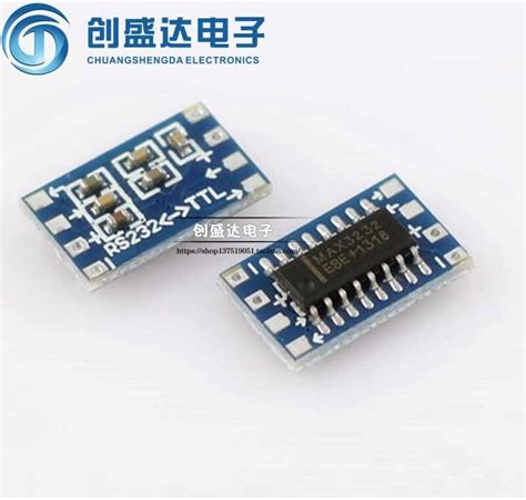 MCU Mini RS MAX Level To TTL Level Conversion Board Serial Port Conversion Board