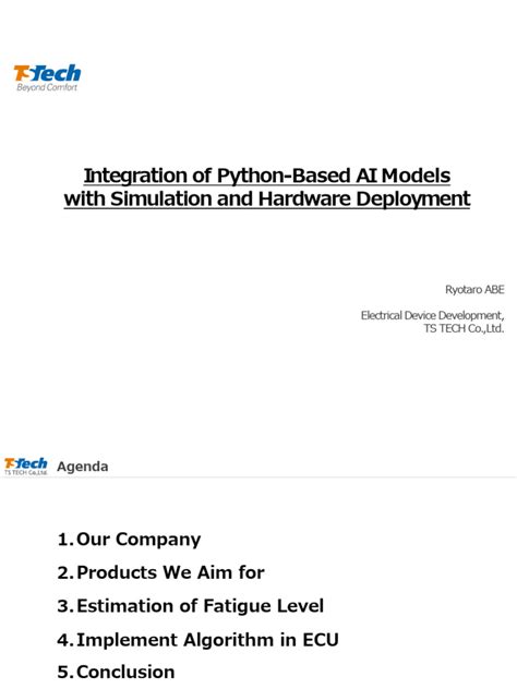 handout integration python based ai models slides pdf pdf matlab