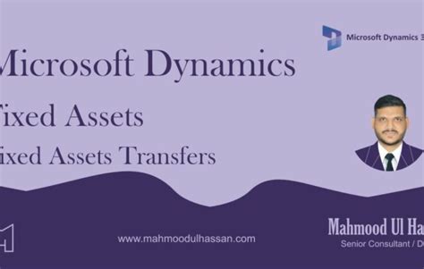 microsoft dynamics 365 fixed assets fixed asset revaluation mahmood