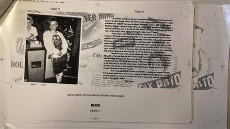 Lot 273 Sex Pistols Artwork Proof Prints