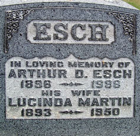 Arthur Daniel Esch 1896 1988 Find A Grave Memorial