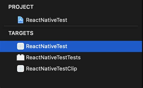 Ios App Clip With Expo React Native Not Found The App Entry Point