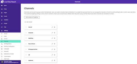 Creating Channels Knowledge Base