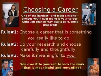 Personal Finance Career PowerPoint And Guided Notes TPT