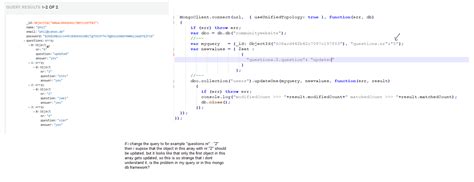 Trying To Update A Object In A Array Why It Dont Work Working With