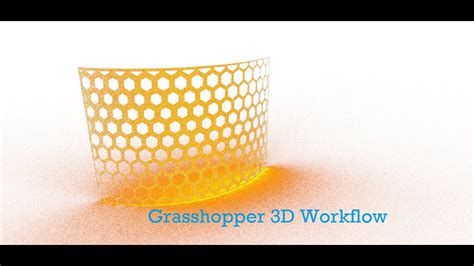 Grasshopper 3d Workflow 2 With Attractors Youtube
