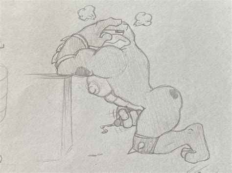 Rule 34 Amphibian Anthro Ass Big Butt Frog Hi Res Kneeling Male Male