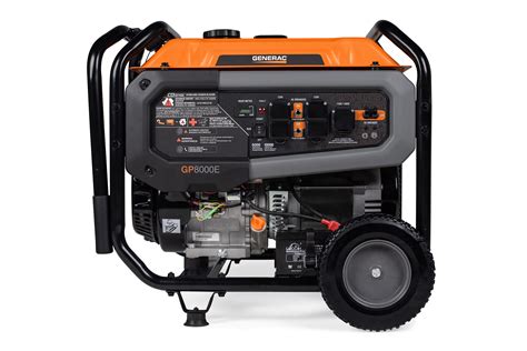 Portable Generator Gp8000e 50st Generac
