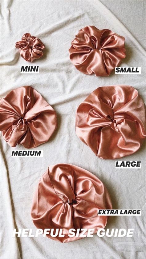 Size Chart JANE DOTTIE VINTAGE In 2021 Scrunchies Scrunchies Diy Diy Hair Accessories