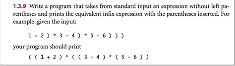 Solved Write A Program That Takes From Standard Input An