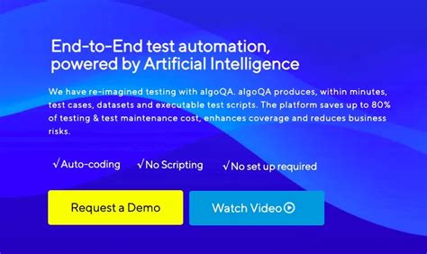 Revolutionizing Software With Test Automation Algoshack