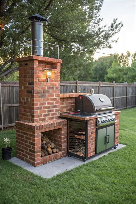 15 Inspiring Modern Brick Bbq Design Ideas