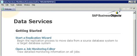 Sap Business Objects Data Services Workbench 4 1 Sap Community
