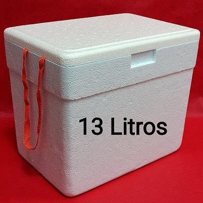 Caixa De Isopor 13 Litros Casa Dos Plásticos
