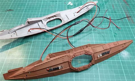 The Nautilus Pegasus Hobbies Steampunk 1144 Kit Work In Progress