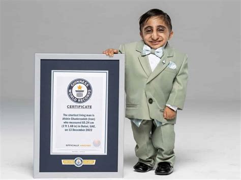 Guinness Declares 20 Year Old Iranian As Worlds Shortest Man