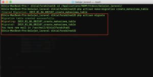 Tutorial Laravel 19 Migration Laravel Malas Ngoding