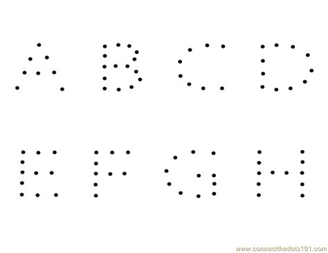 Find The Letter Dots
