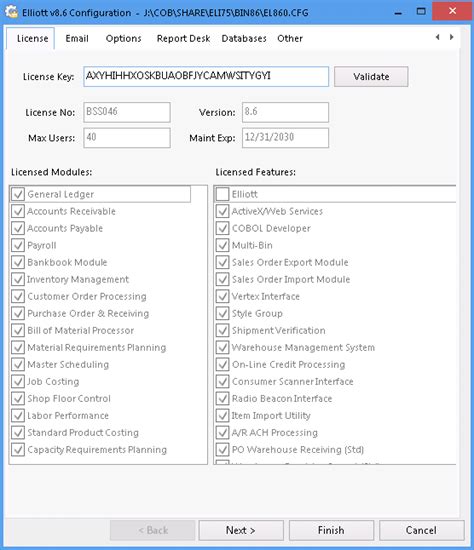 elliott v8 6 configuration utility el860cf exe elliott support