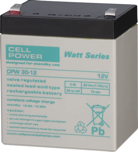 Cellpower CPW 30-12 12V 5Ah - Energolukss