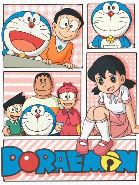 Doraemon All Characters Drawing
