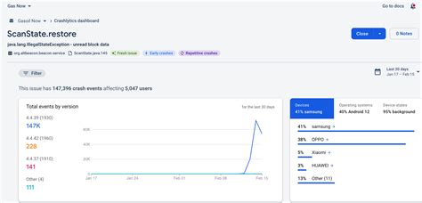 Crash On Scanstate Restore Issue Altbeacon Android Beacon Library Github