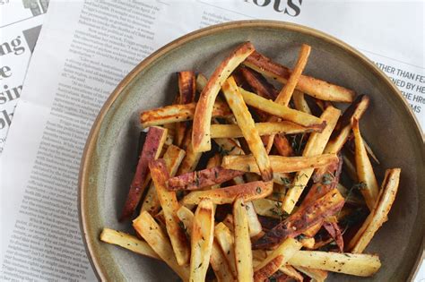Parsnip And Sweet Potato Fries Highgate Hill Kitchen