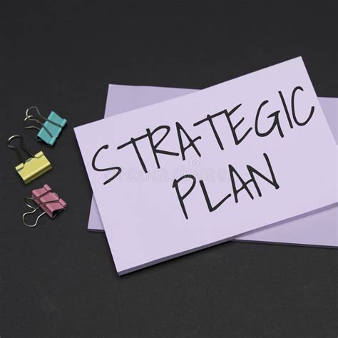 Handwriting Text Strategic Plan Business Overview A Process Of