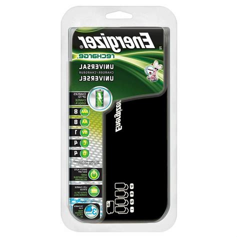Energizer Recharge Universal Charger Charges Aa Aaa C D