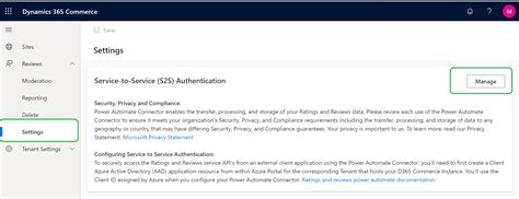 Configure Service To Service Authentication Commerce Dynamics 365