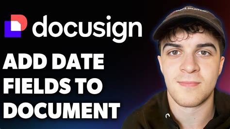 How To Add Date Fields To A Document In Docusign Easiest Way Full Guide YouTube