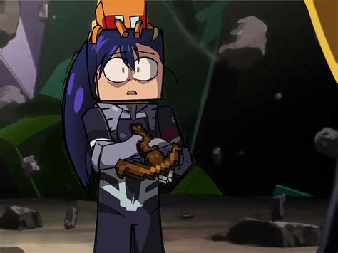 Conch Gundam Nyaan Gundam Gquuuuuux Gundam Gundam Gquuuuuux Minecraft Highres 1girl